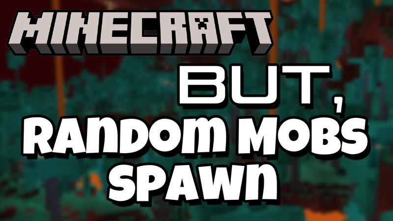 Minecraft, but Random Mobs Minecraft Data Pack