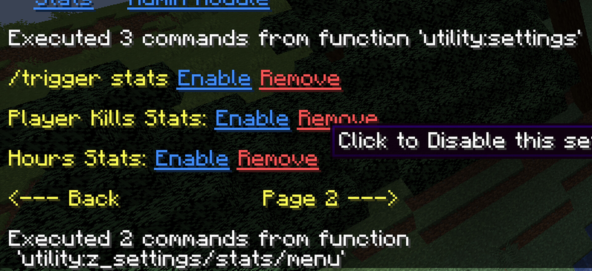 Splatus Server Utility Minecraft Data Pack