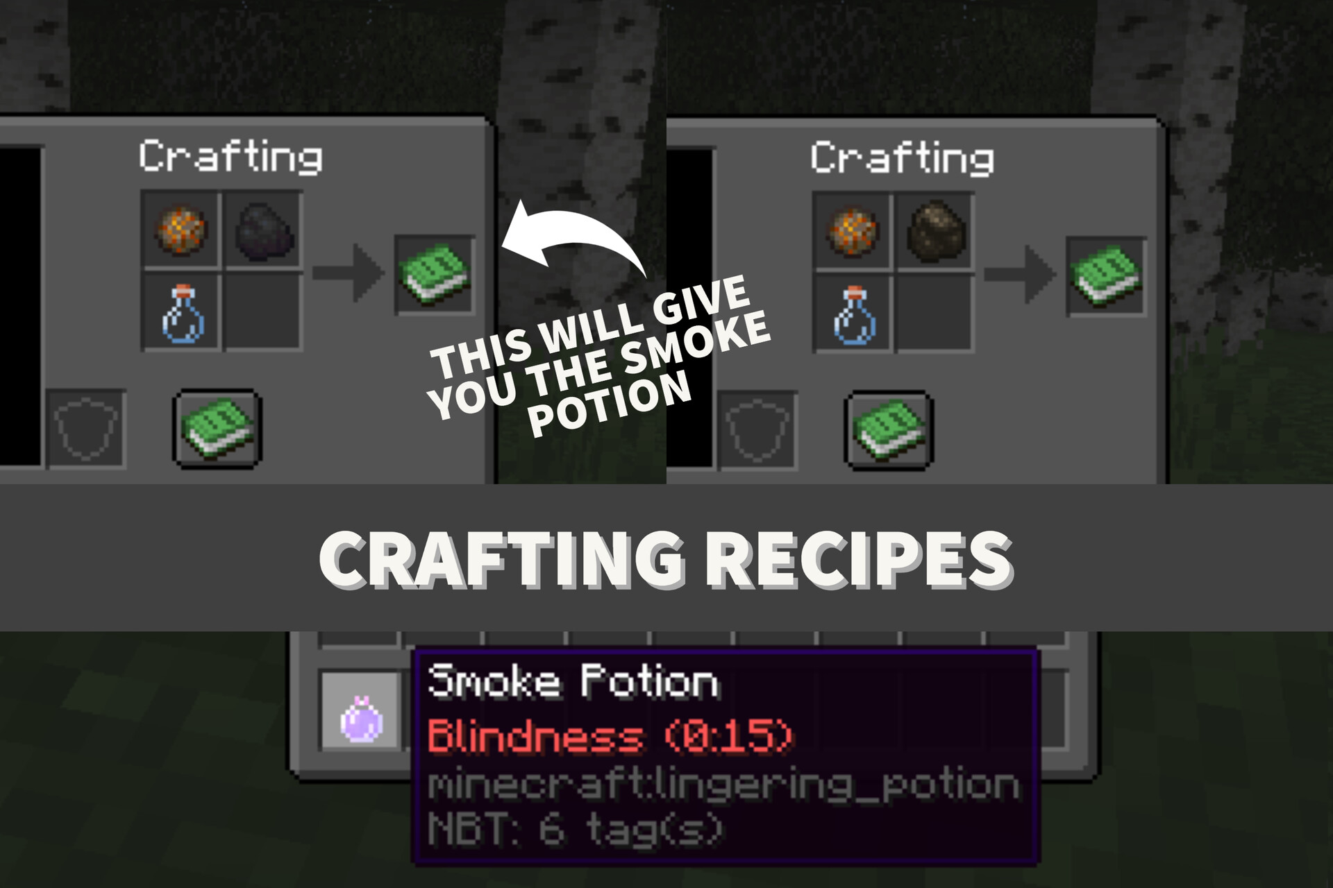 Smoke Potions Minecraft Data Pack