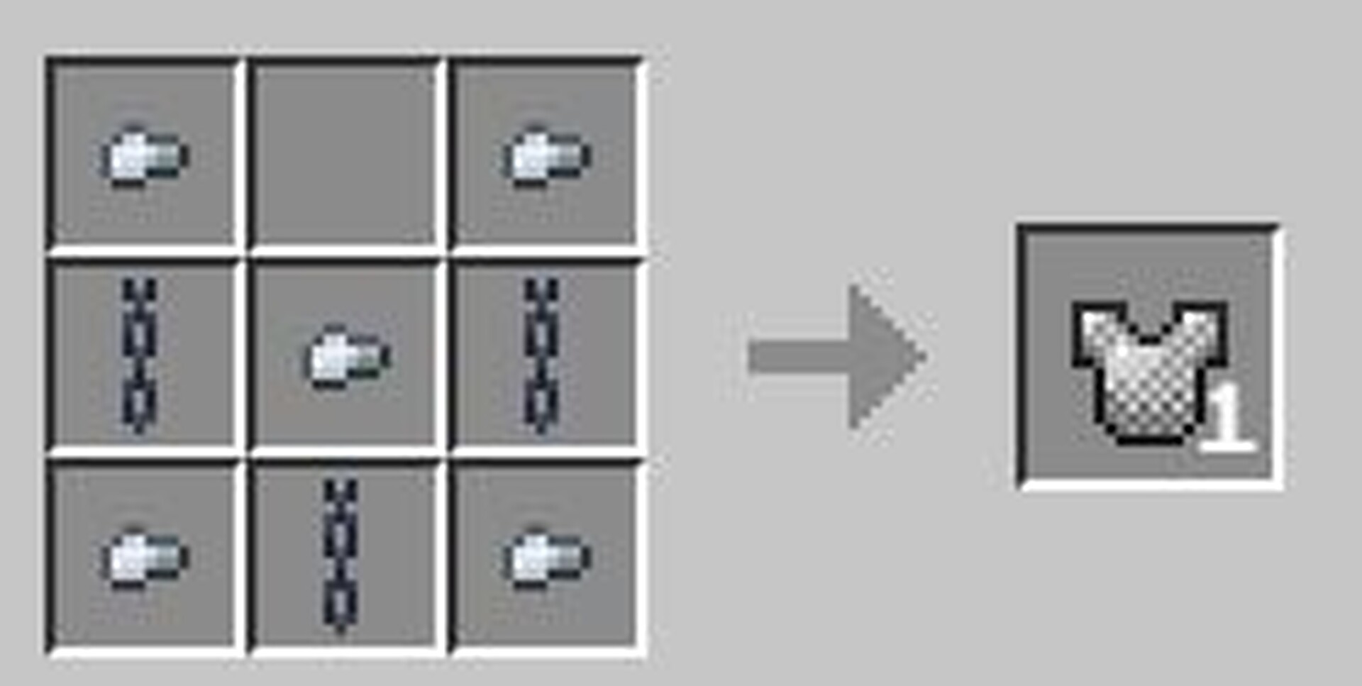 Easier Craftable Chainmail Armor Minecraft Data Pack