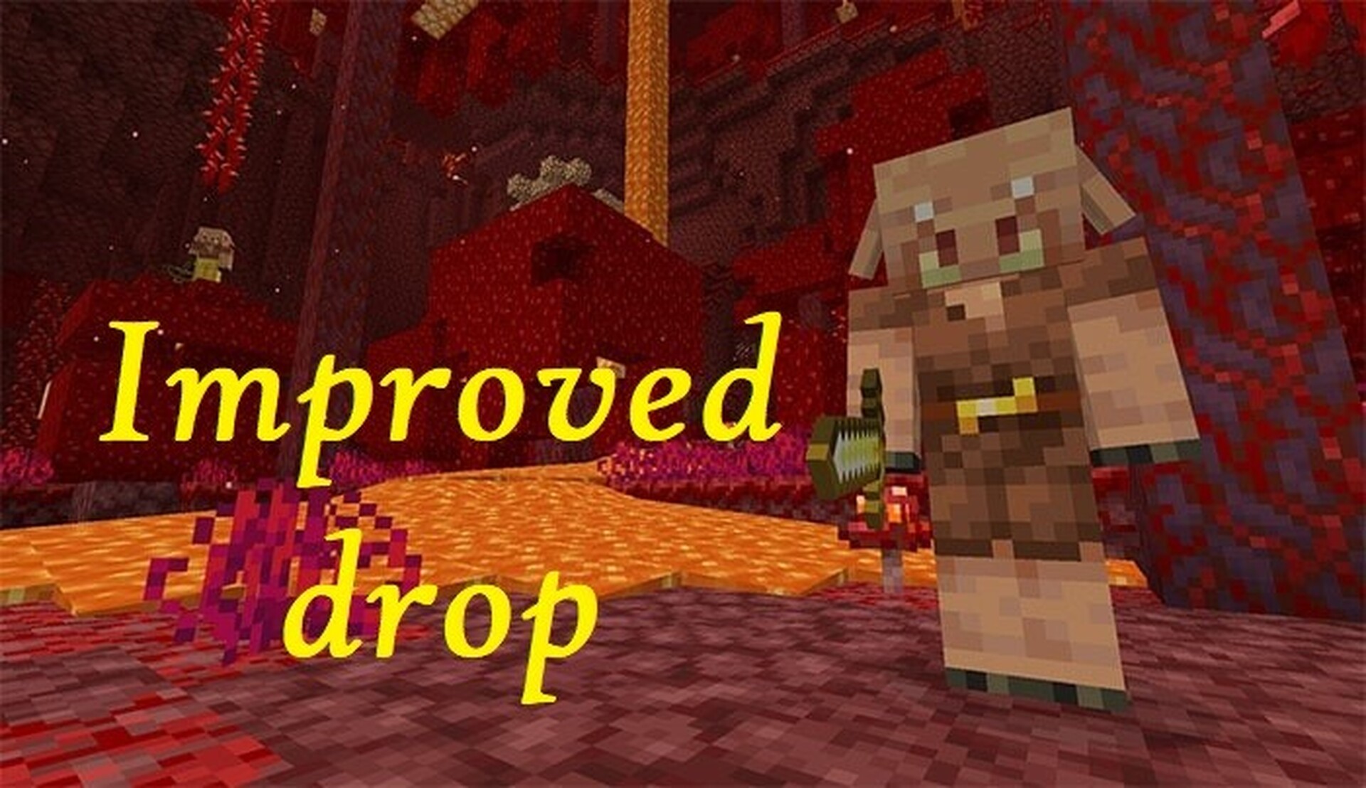 Improved drop from Piglins Minecraft Data Pack