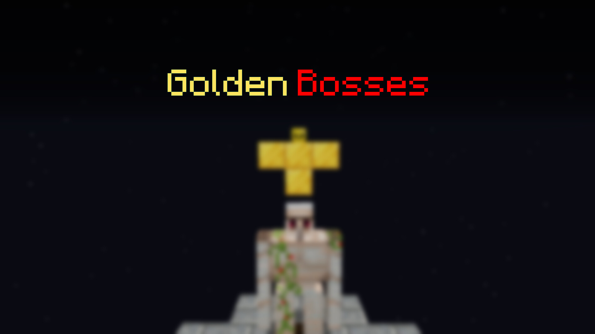 Golden Bosses (Uncontinued) Minecraft Data Pack
