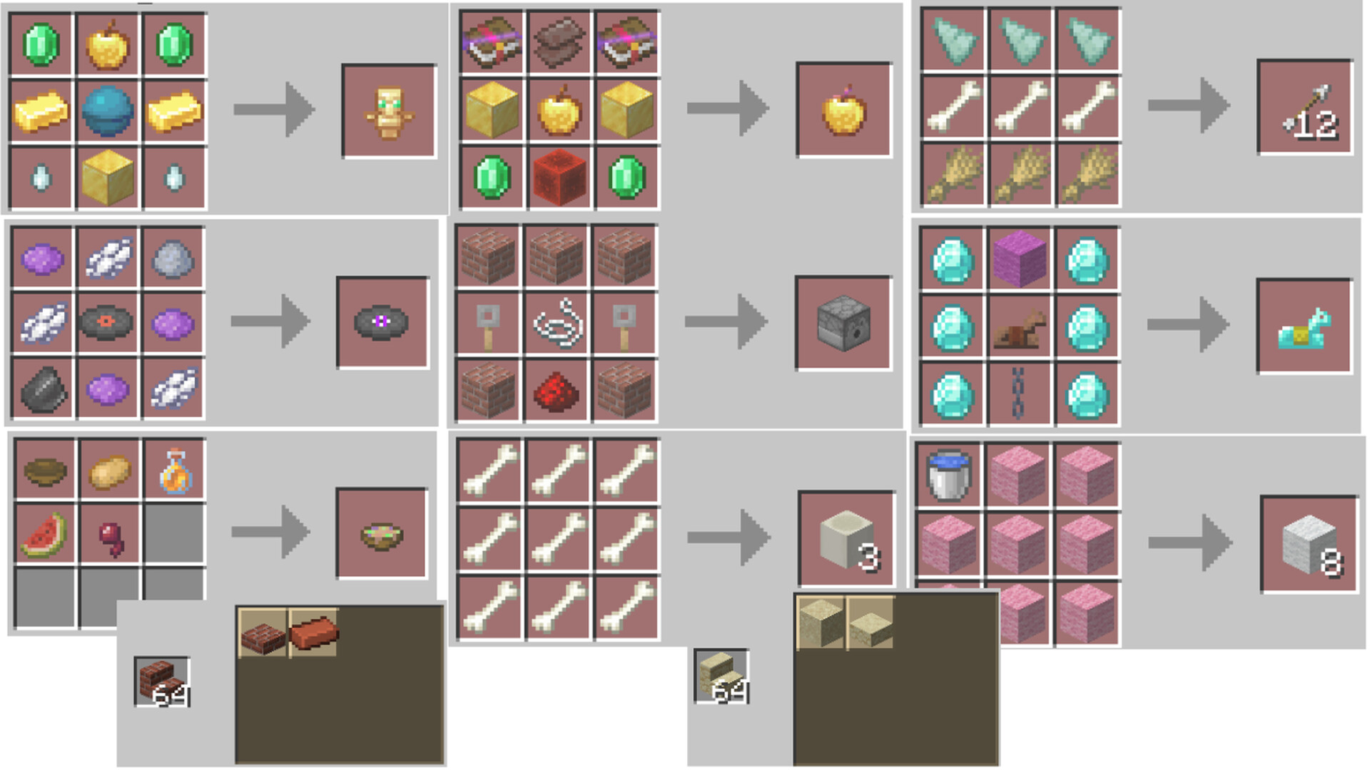 Crafting Re-Crafted 1.16+ Minecraft Data Pack