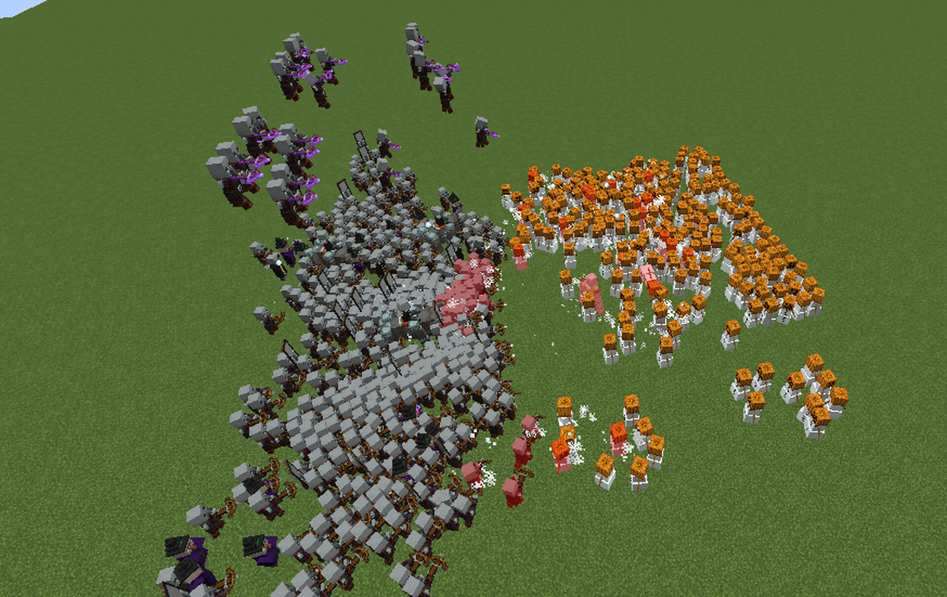 Minecraft, but The Armies Have Mustered Minecraft Data Pack