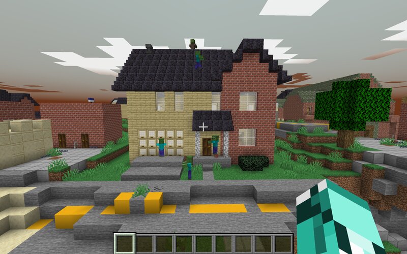 Apocalypse Overwrite: Zombies, Structures, and Worldgen Minecraft Data Pack