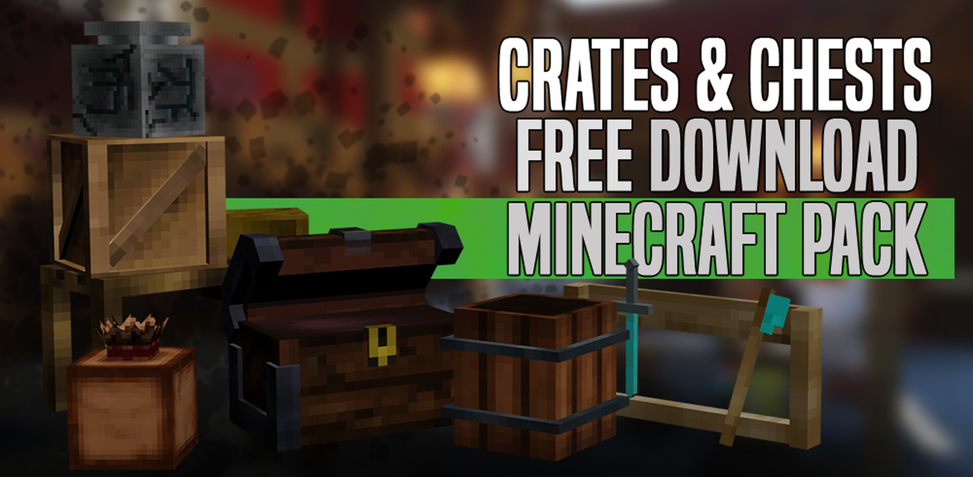Crates & Chests [Free Download] by Voxel Spawns Minecraft Data Pack