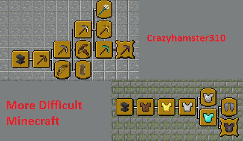 More Difficult Minecraft Minecraft Data Pack