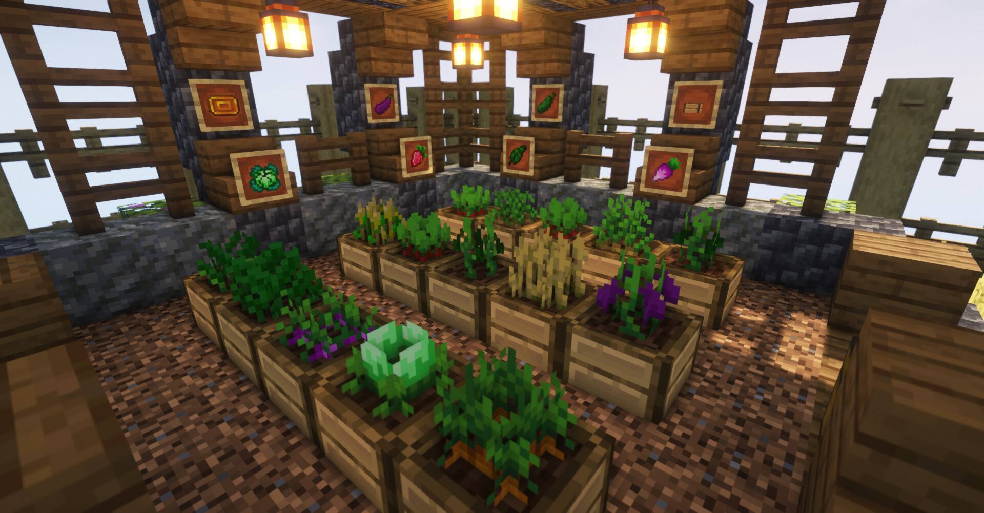 Hoeless Farming [New Crops and Planters] Minecraft Data Pack