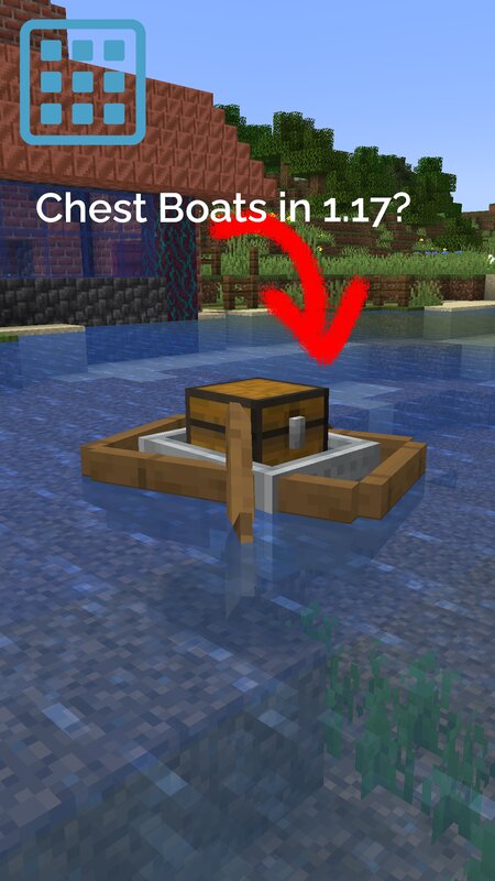 Chest Boats in 1.17 - Gamemode 4 Module Minecraft Data Pack