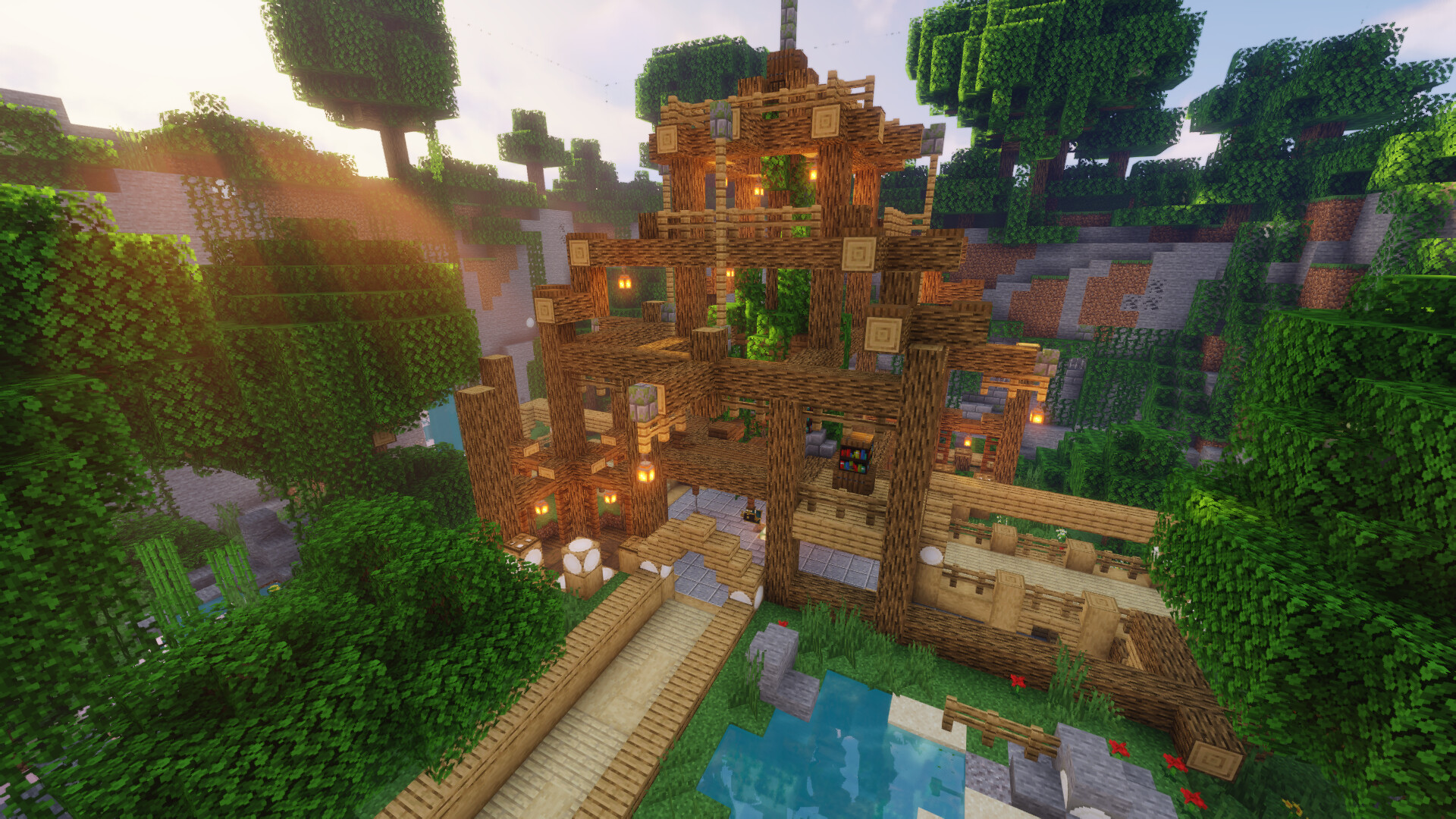 New Tardis mod. Druid's Camaraderie Interior Minecraft Data Pack