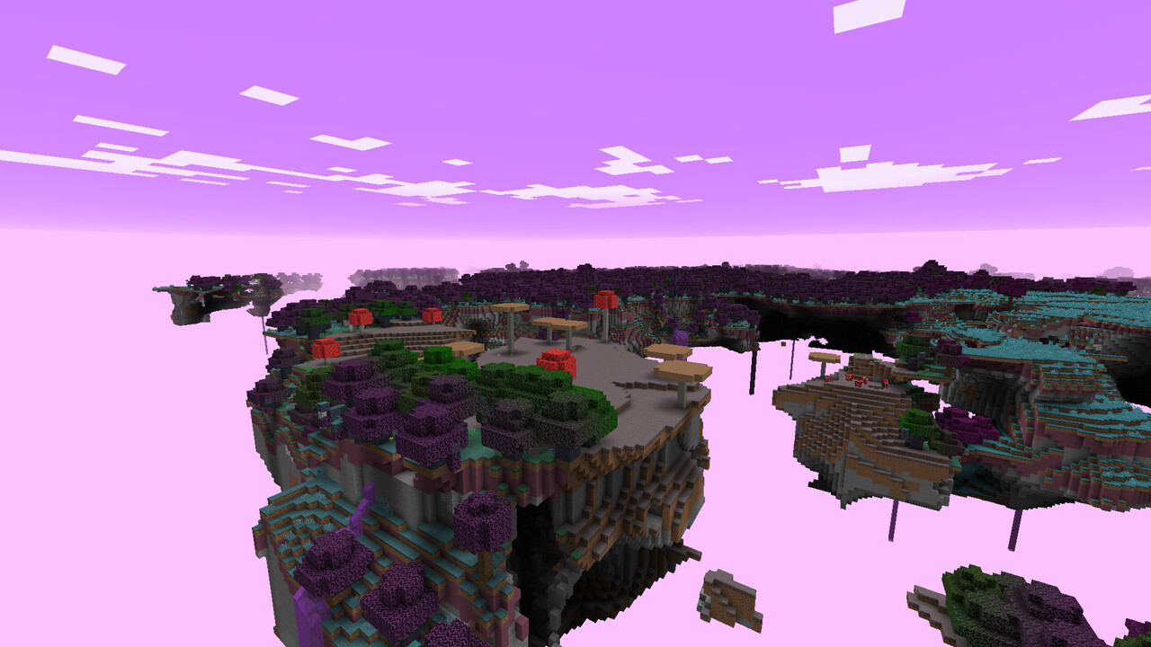 The Skylands Dimension Minecraft Data Pack