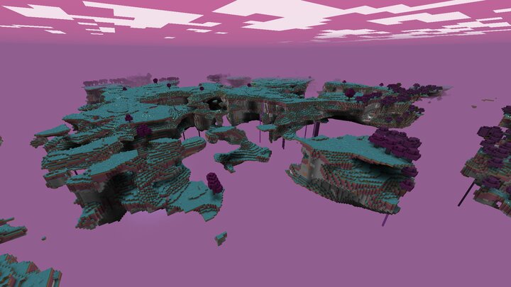 The Skylands Dimension Minecraft Data Pack