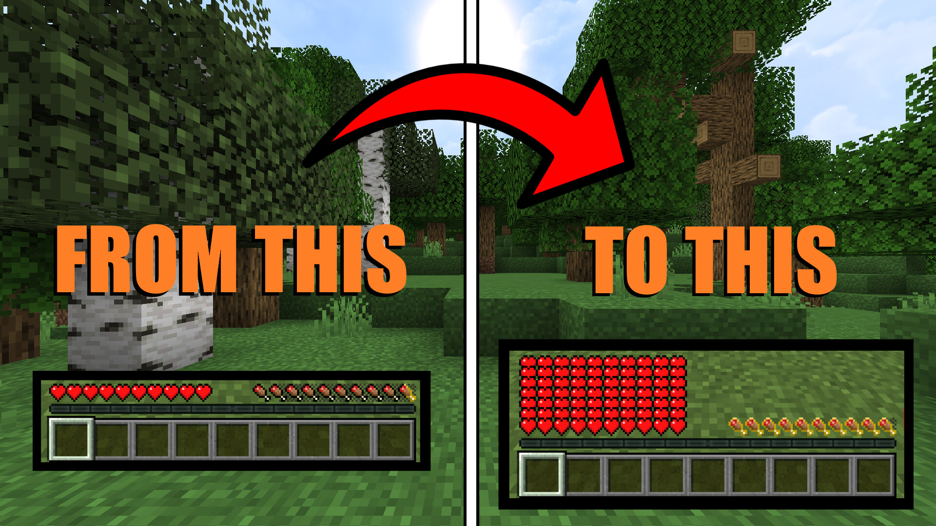 Life-Leech. Kill mobs, Get health! Minecraft Data Pack