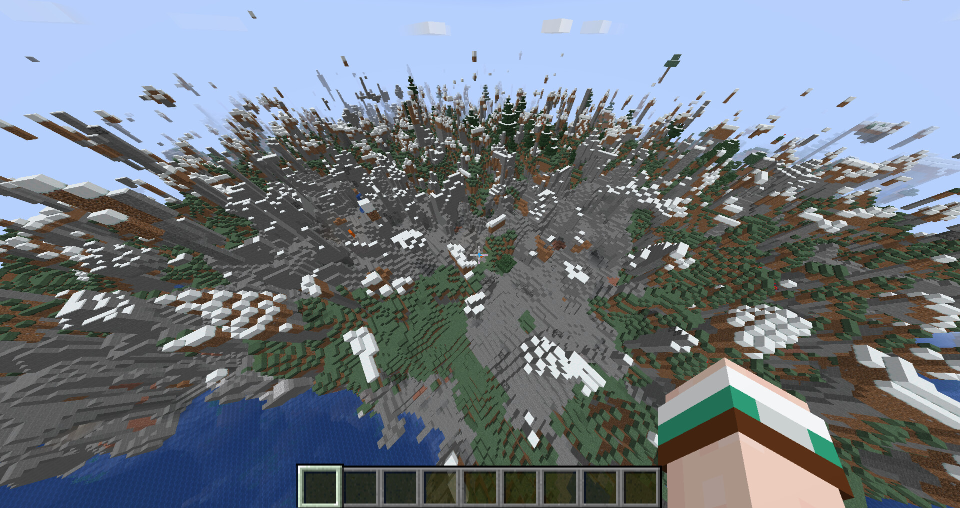 Deep Fried Terrain! Minecraft Data Pack