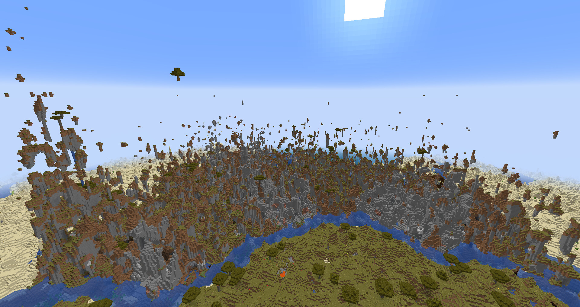 Deep Fried Terrain! Minecraft Data Pack