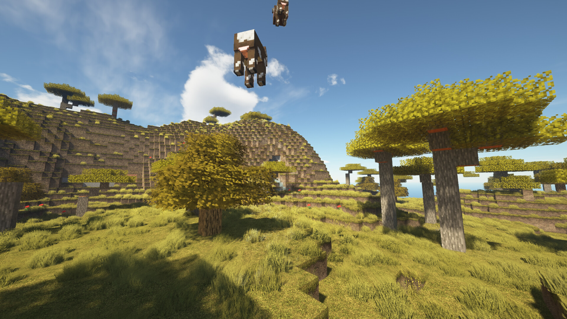 Minecraft but entity will fly if you approach it | Bisa Terbang ...