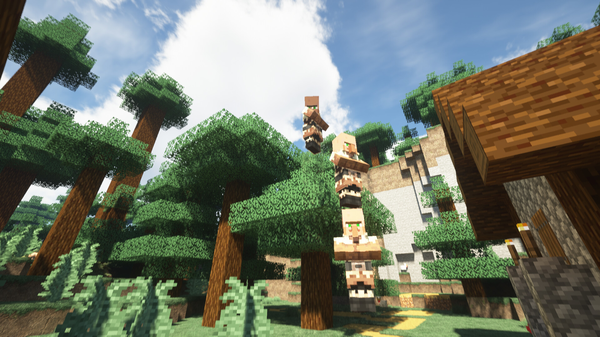 Minecraft but entity will fly if you approach it | Bisa Terbang ...