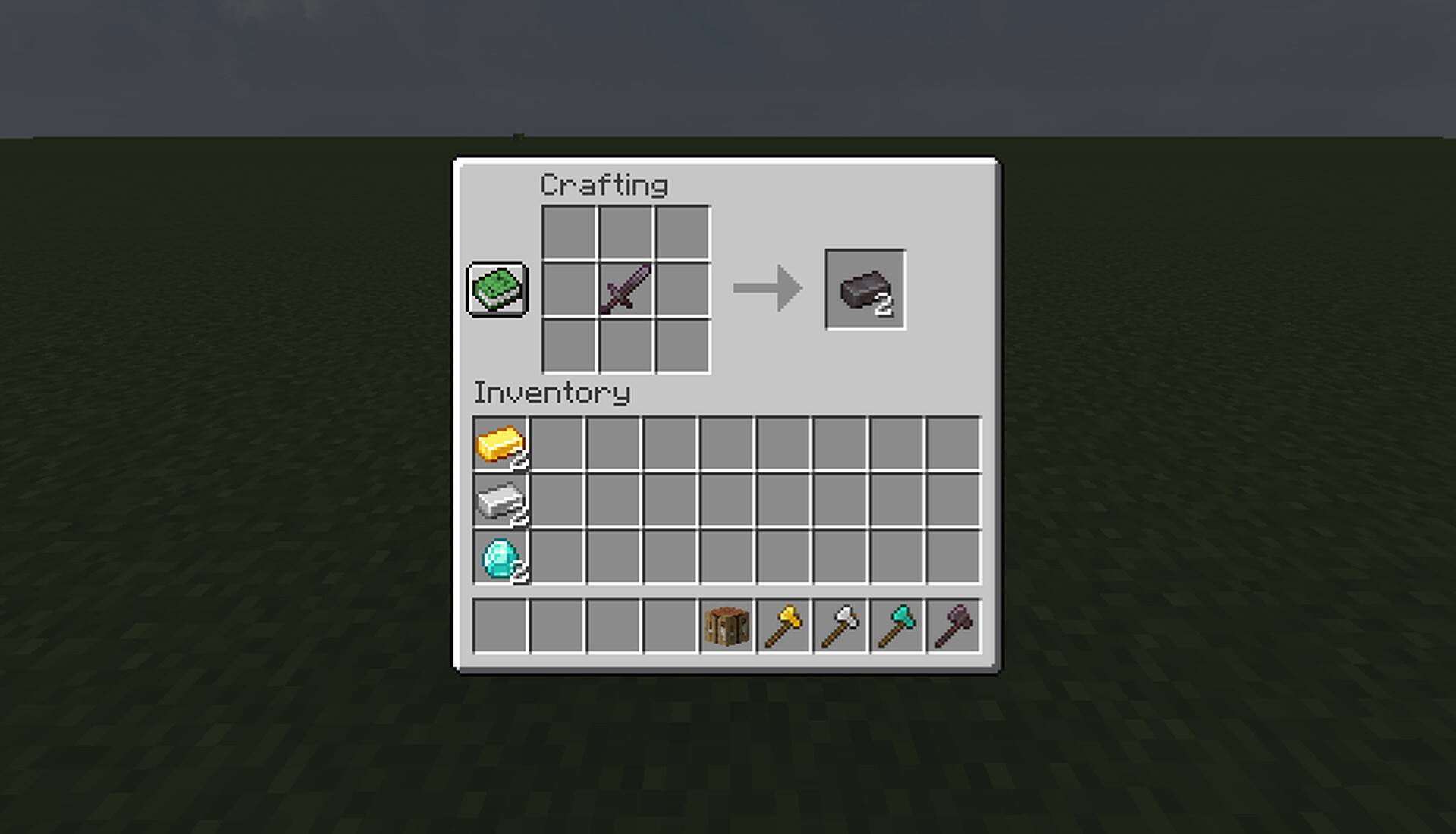 Ingots From Tools By Shadowbrine15 Minecraft Data Pack