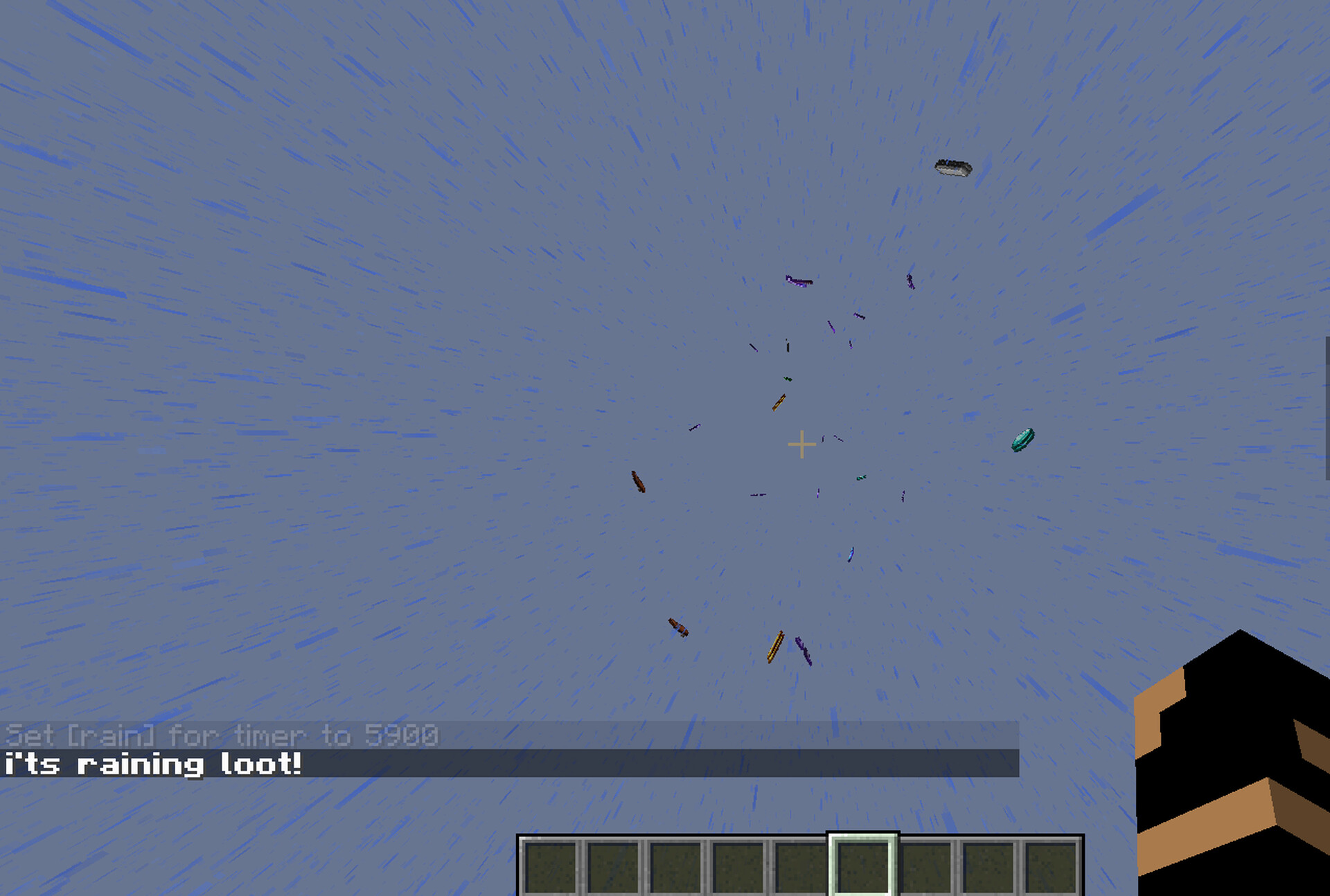 Minecraft But... Rain is OP! Minecraft Data Pack