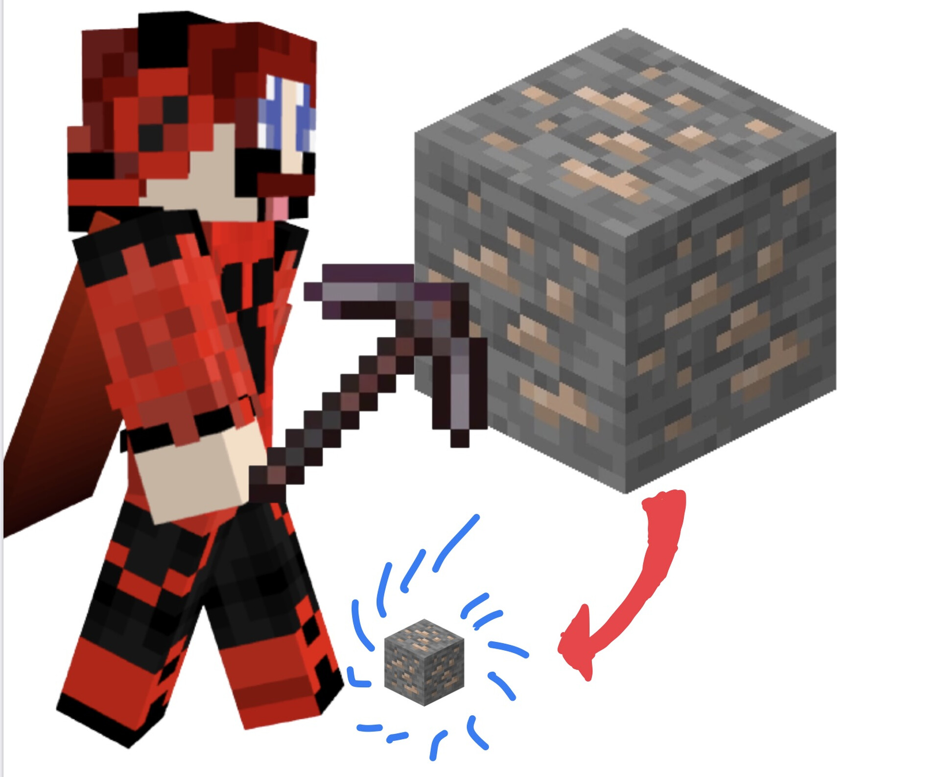 Raw ores are GONE Minecraft Data Pack