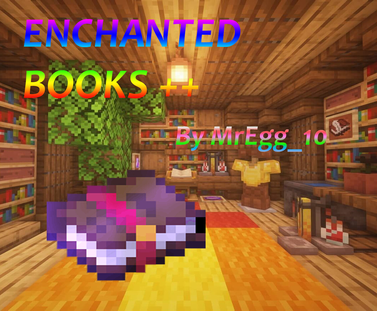 ENCHANTED BOOKS ++ Minecraft Data Pack