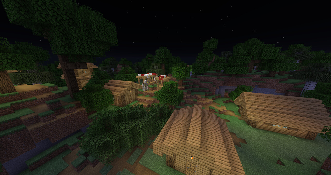 Forest Villages! (1.18.2 Updated) Minecraft Data Pack