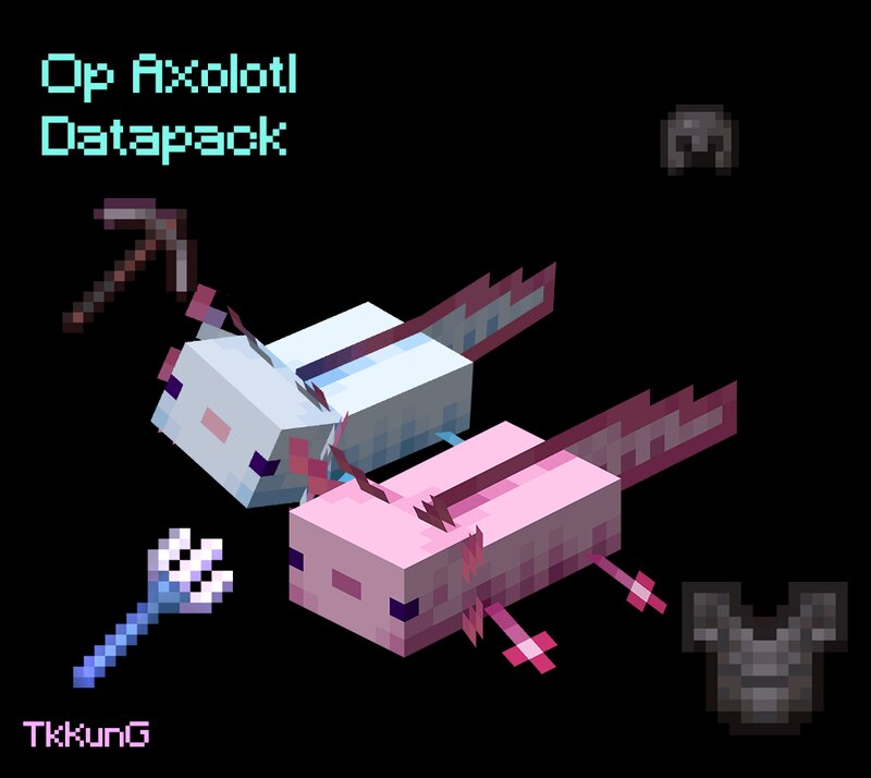Op Axolotl (Discontinued) Minecraft Data Pack