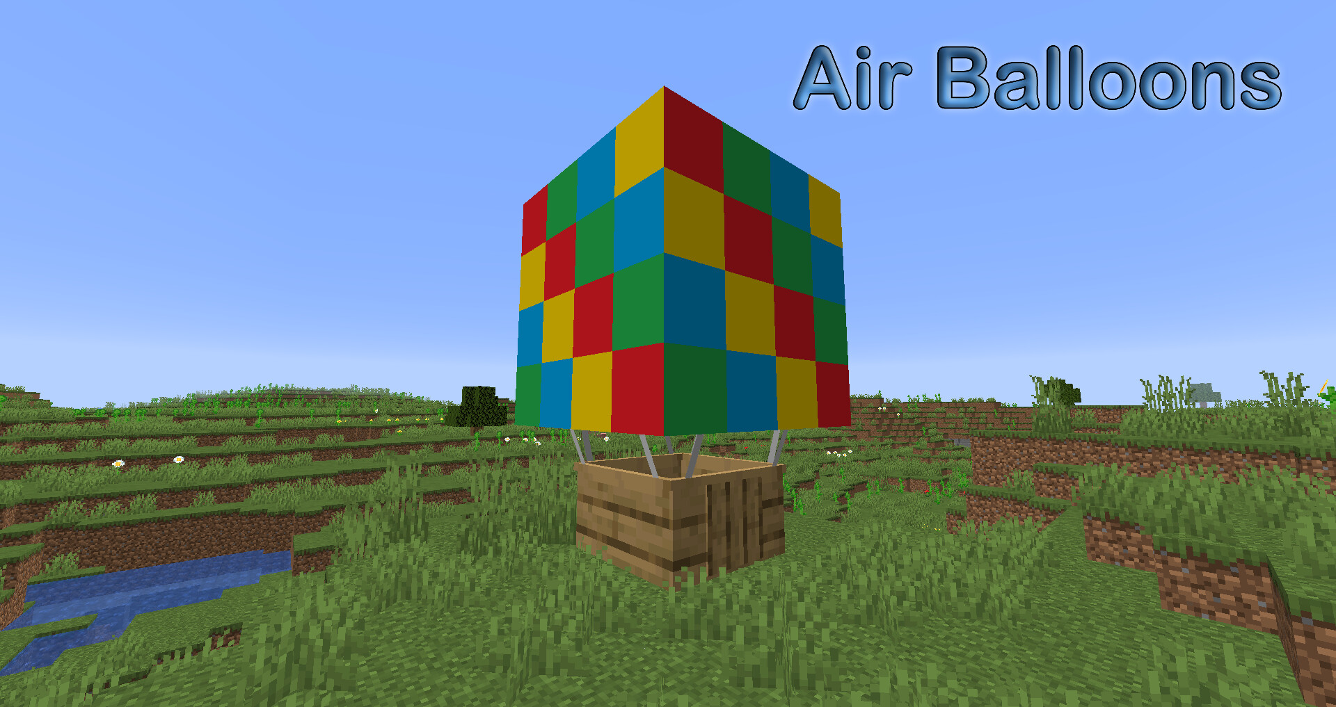 Air Balloons (Sky Vehicle) Minecraft Data Pack