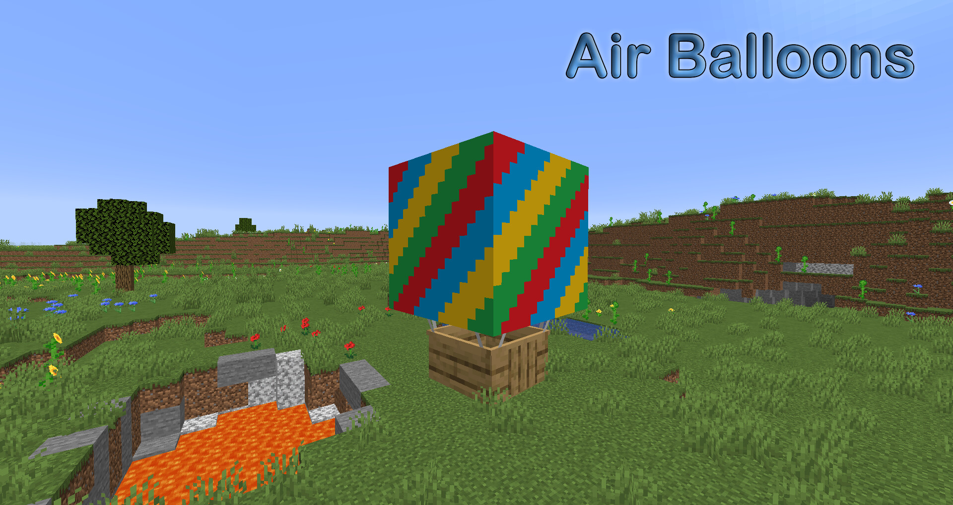 Air Balloons (Sky Vehicle) Minecraft Data Pack