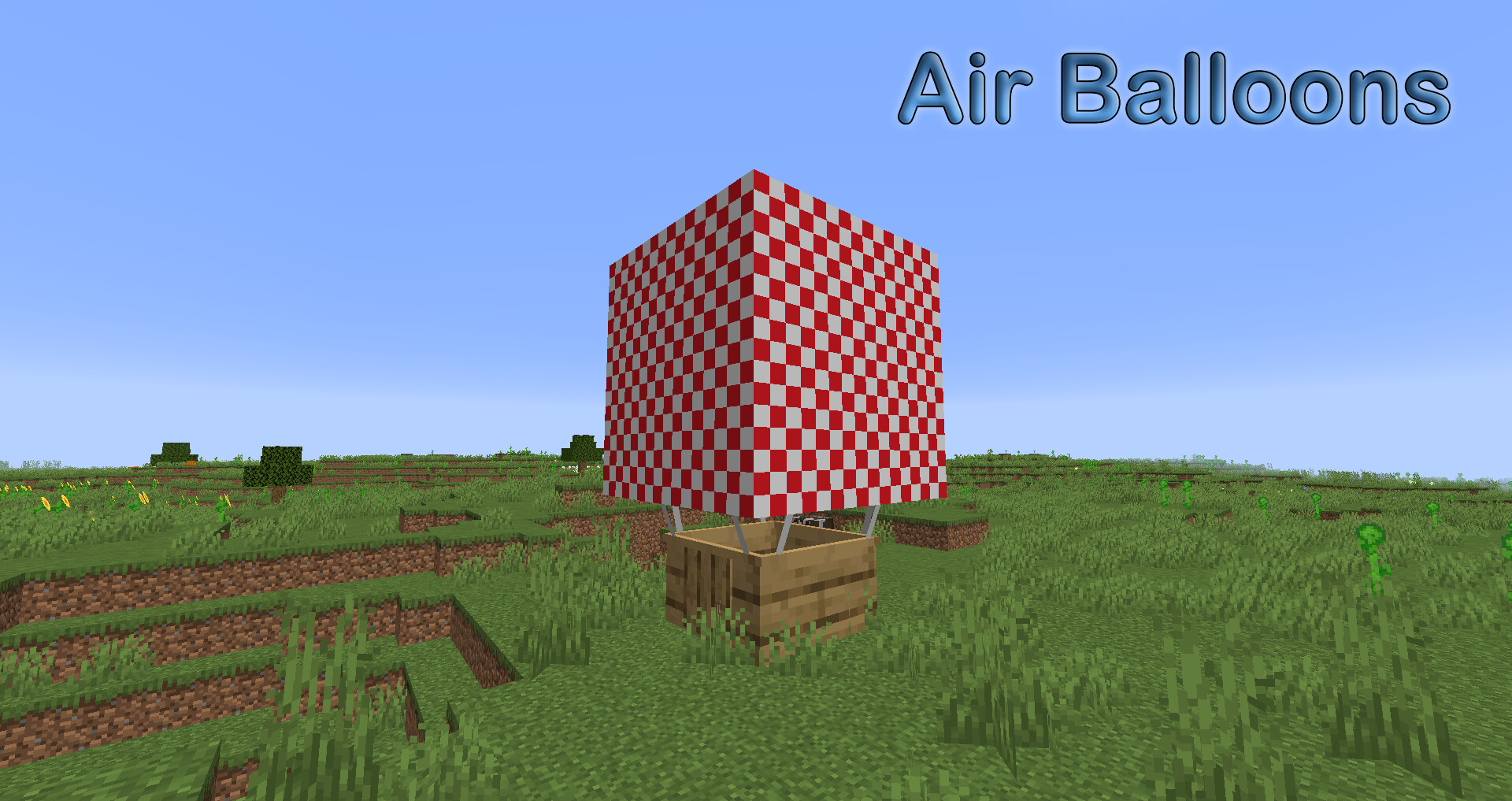 Air Balloons (Sky Vehicle) Minecraft Data Pack