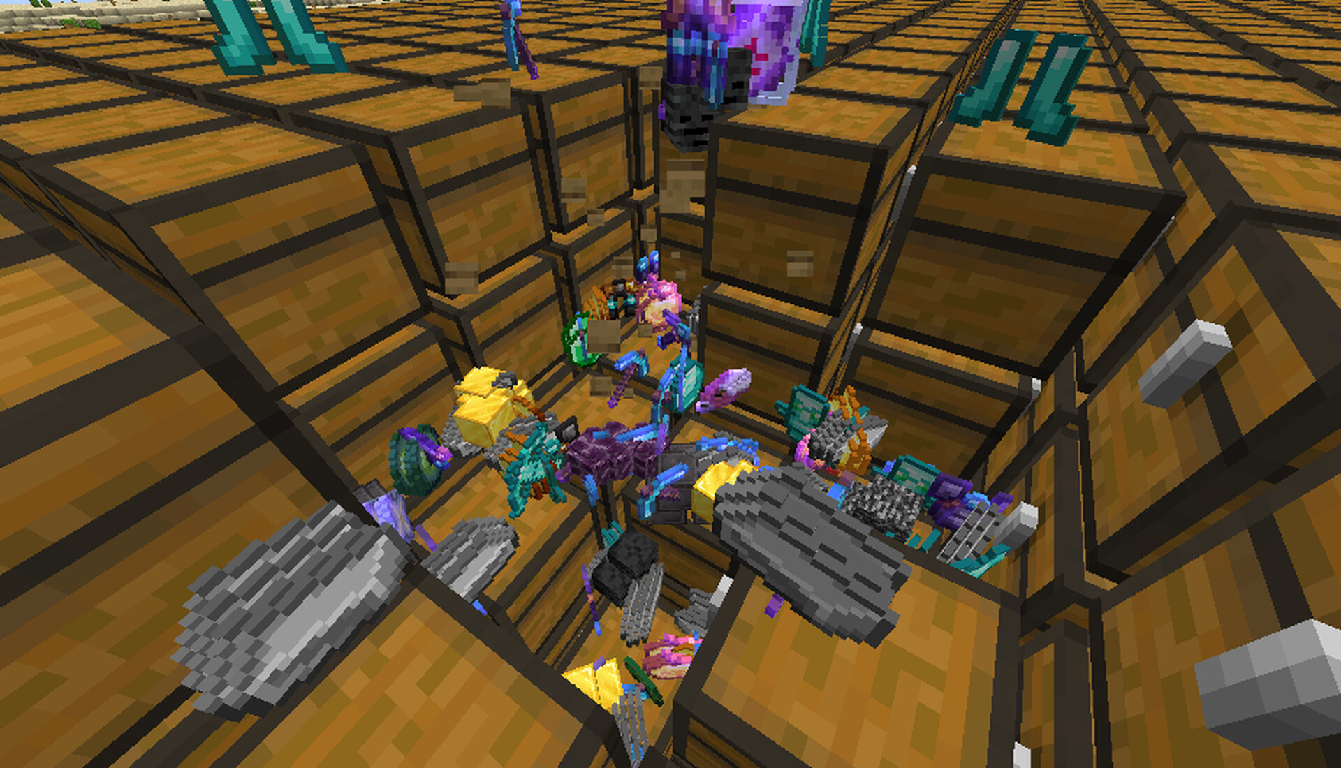 Chests Literally Drop Extremely Op Loot 2.0 Minecraft Data Pack