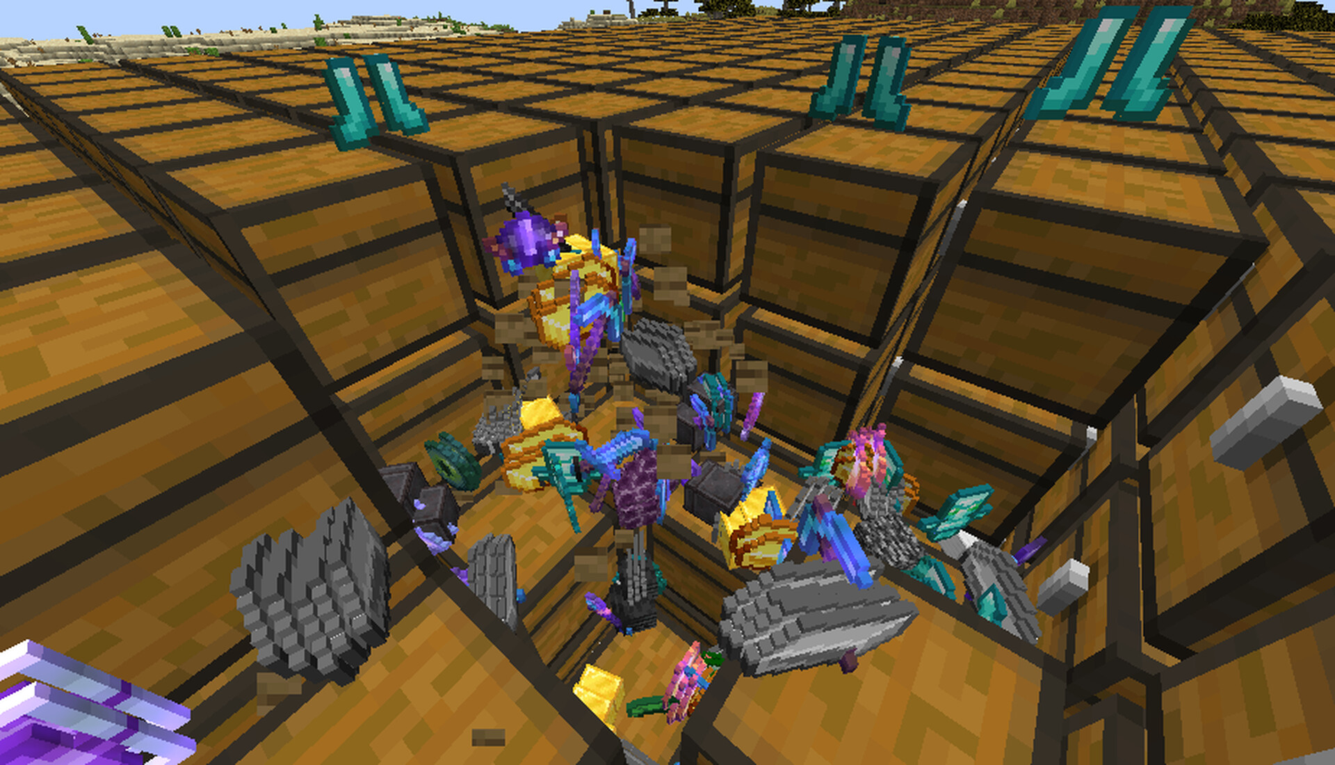 Chests Literally Drop Extremely Op Loot 2.0 Minecraft Data Pack