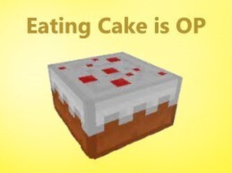 Minecraft Cake In Game