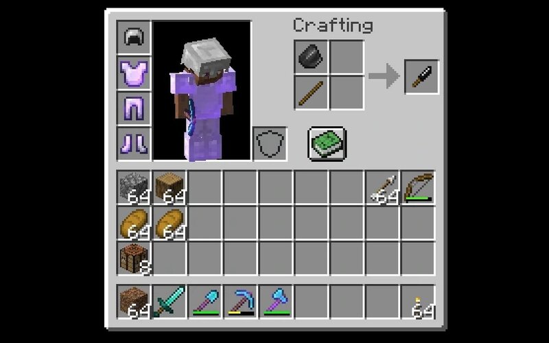 No tree punching - Flint tools Minecraft Data Pack