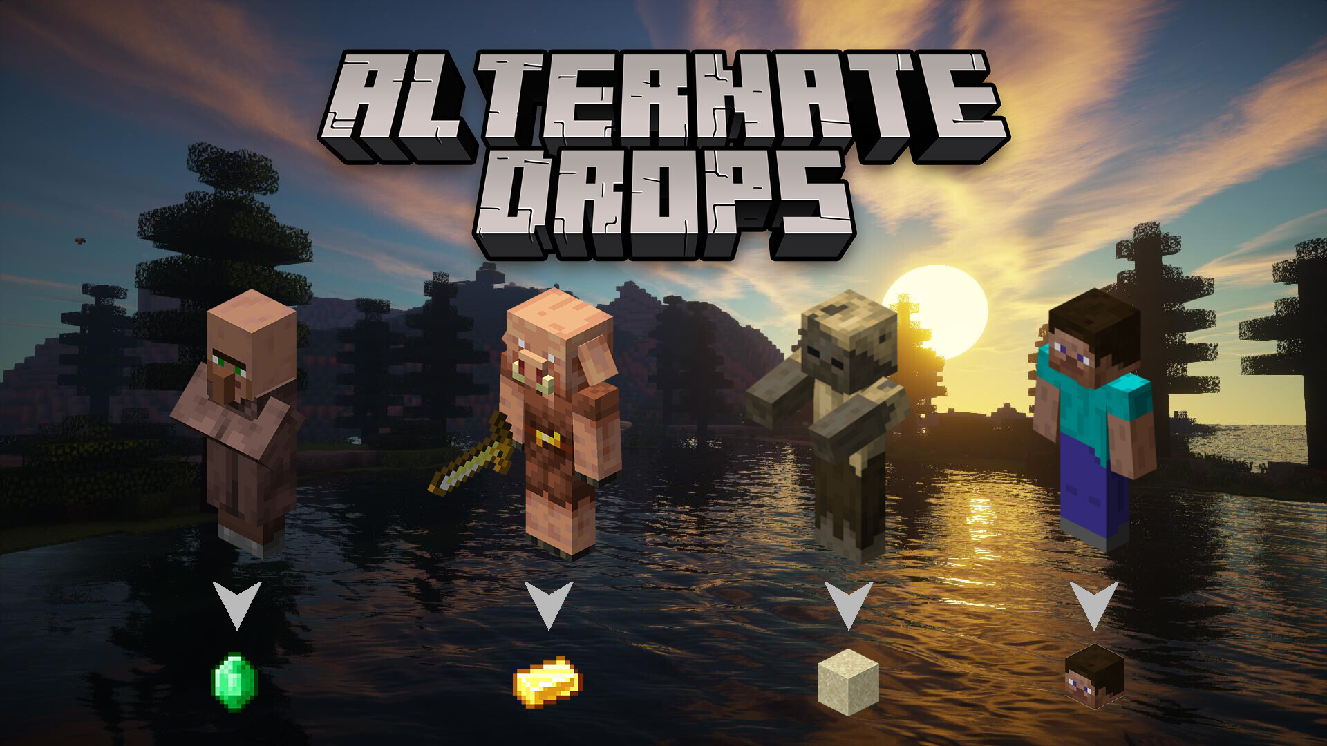 Alternate Mob Drops Minecraft Data Pack
