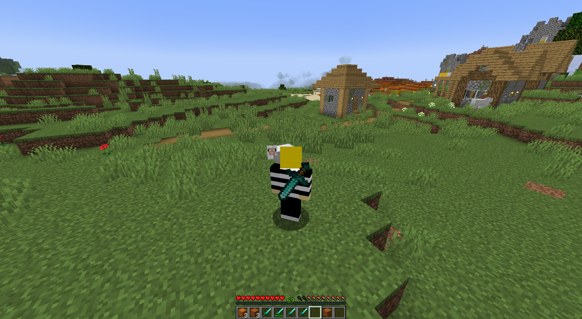 Sheathable Swords! (1.17) Minecraft Data Pack