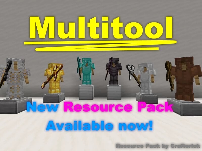 Multitool | Every Tool in one Item Minecraft Data Pack