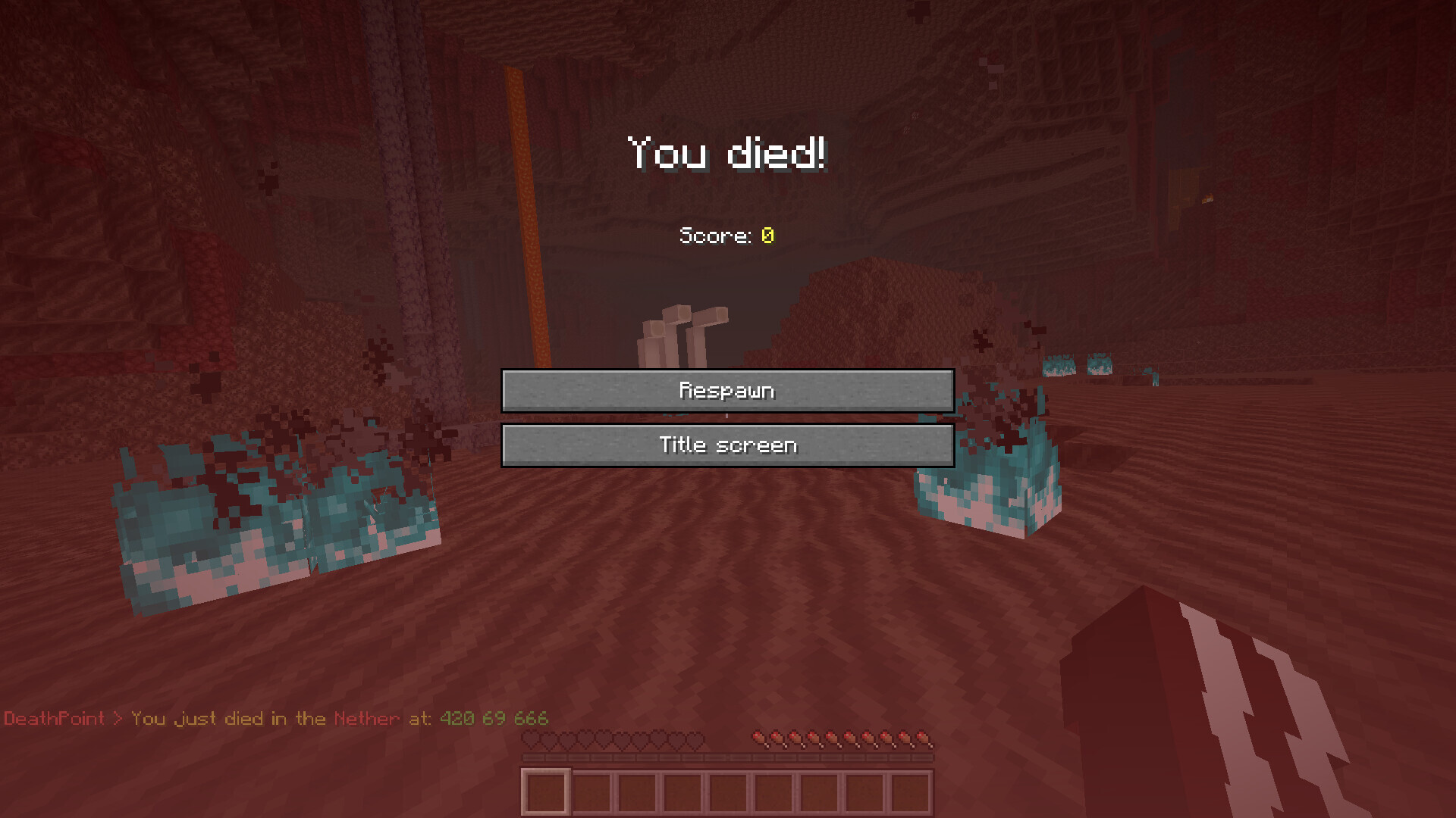 DeathPoint Minecraft Data Pack