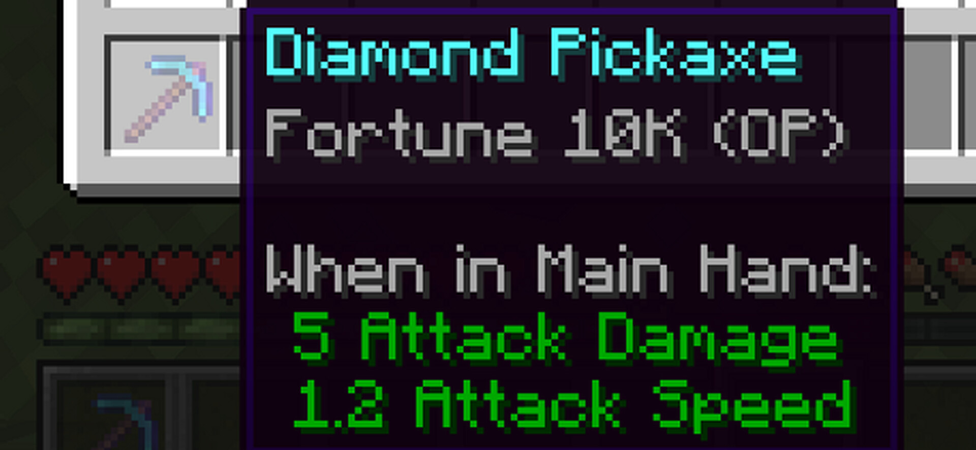 Fortune Pickaxes Minecraft Data Pack