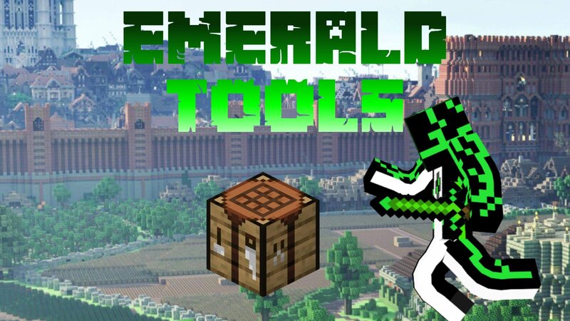 Emerald Tools! (More Tools Pt.3) Minecraft Data Pack