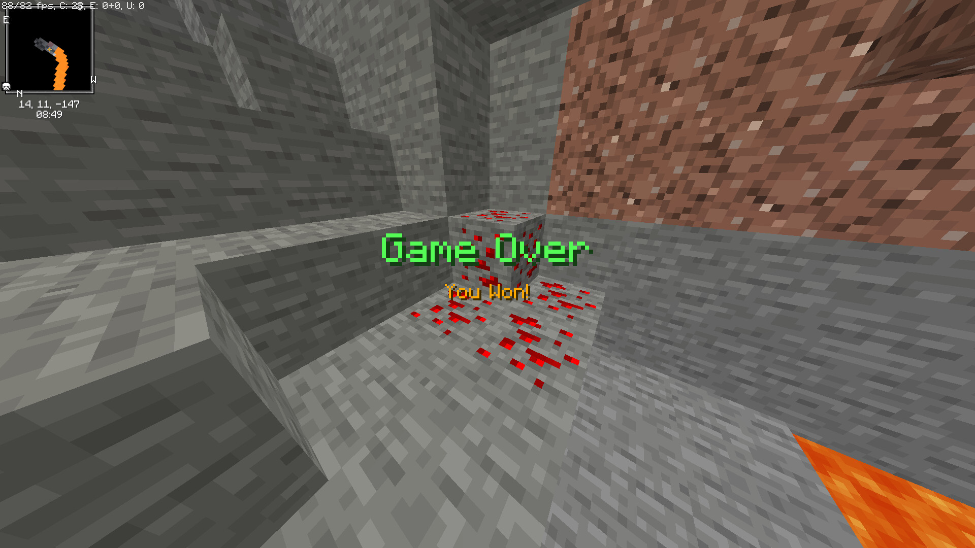 Ore Miner Minigame Minecraft Data Pack