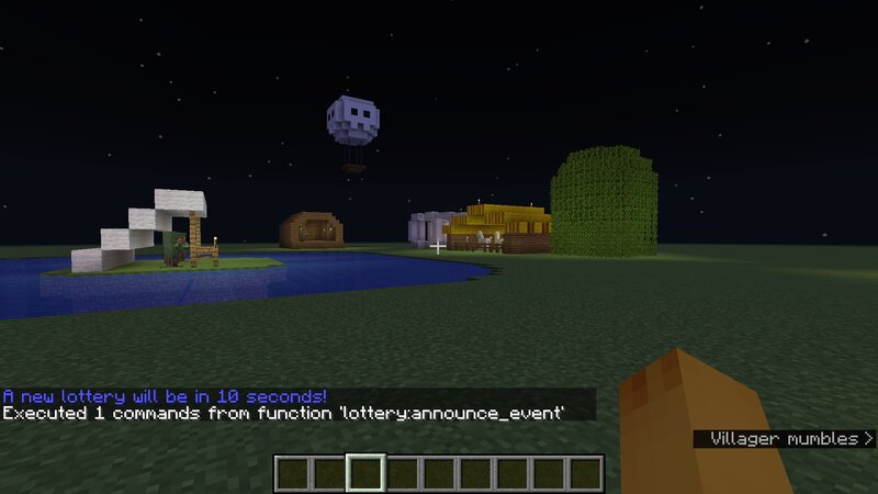 Lottery Minecraft Data Pack