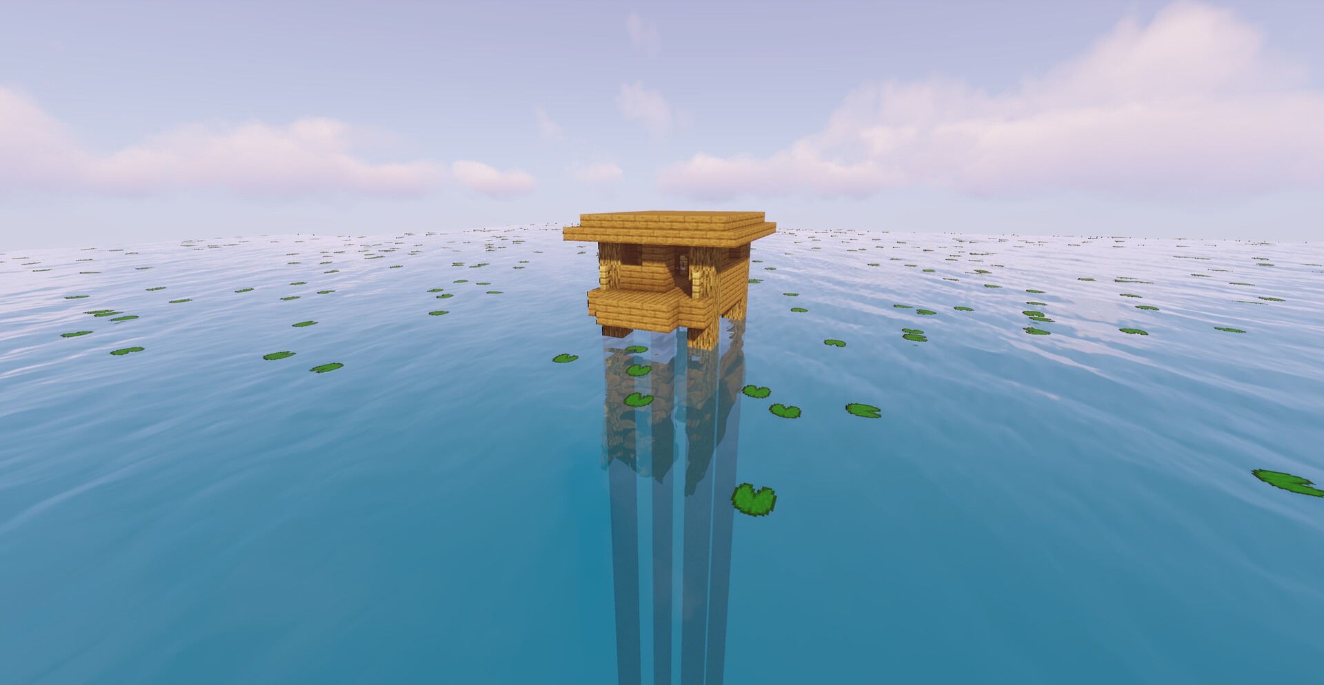 Ocean Only World / Water World Minecraft Data Pack