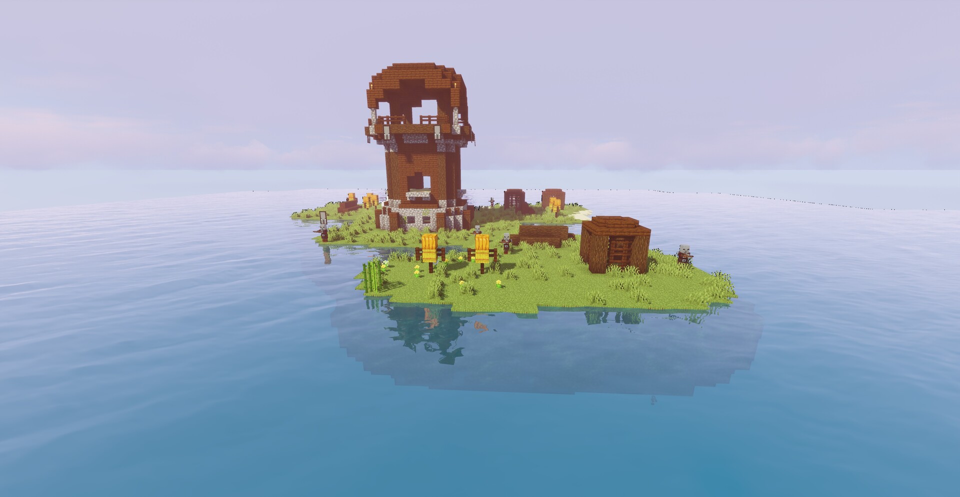 Ocean Only World / Water World Minecraft Data Pack
