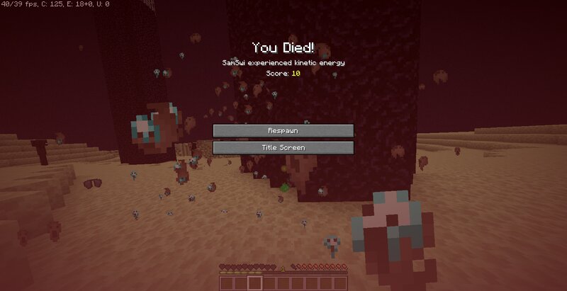 SamSwi's particles effects Minecraft Data Pack