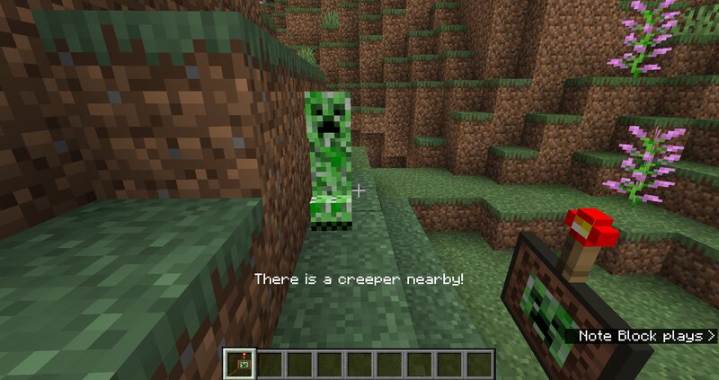 Creeper Radar Minecraft Data Pack