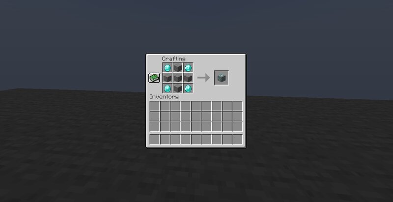 Craftable diamond ore Minecraft Data Pack