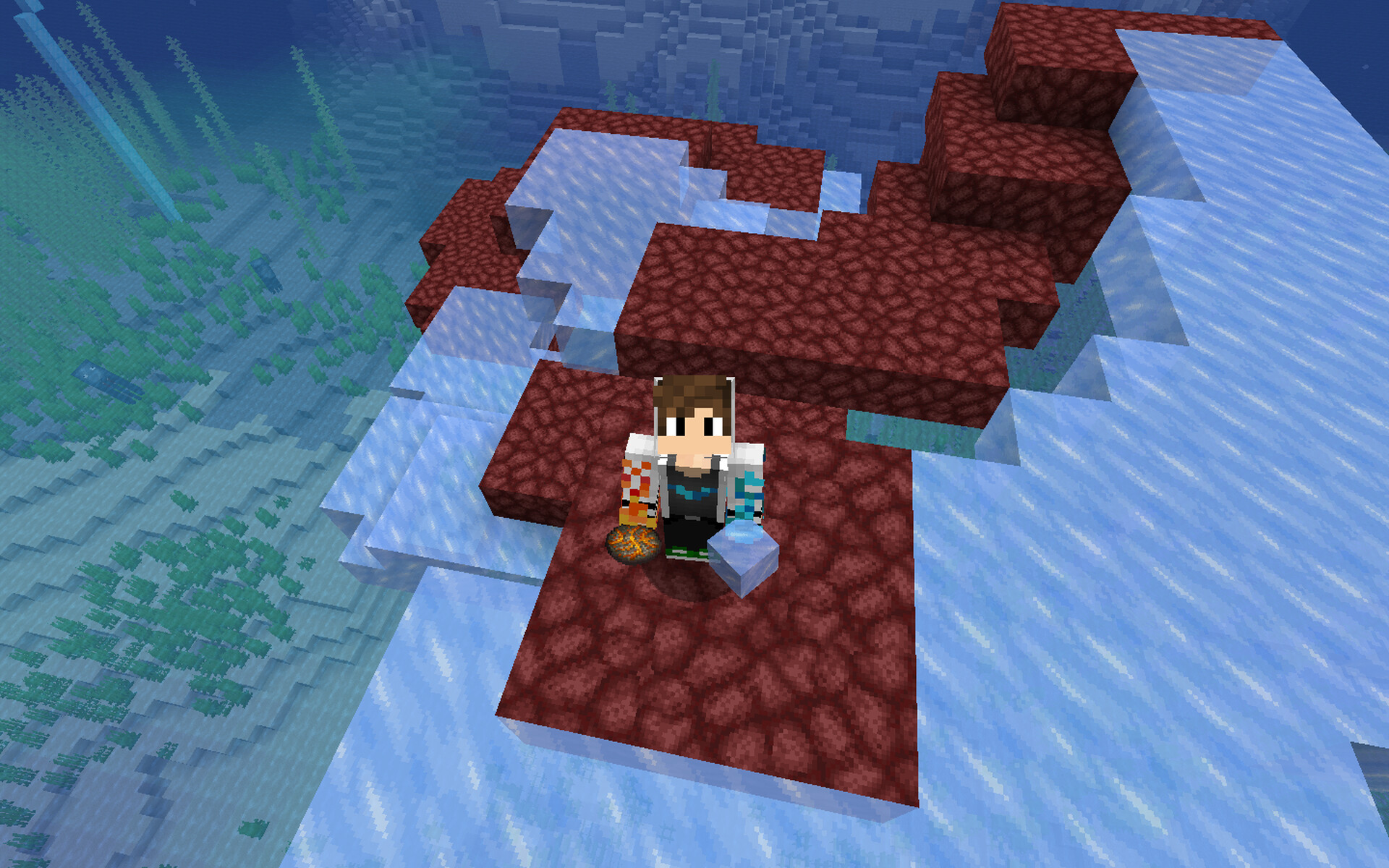 minecraft auto bridge with selected items Minecraft Data Pack