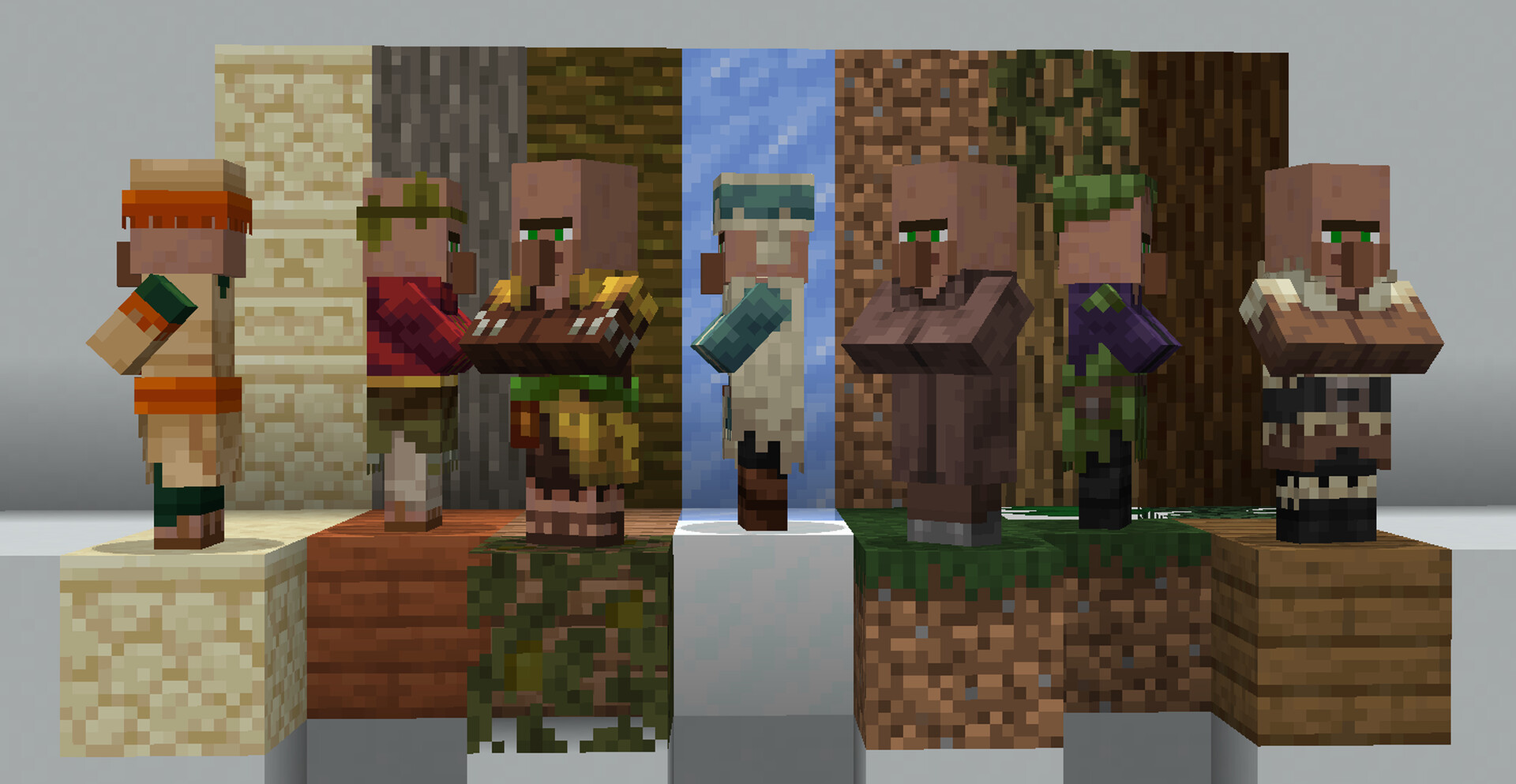 Change Villager Look Minecraft Data Pack