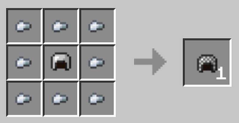 CHAINMAIL ARMOR RECIPE DATAPACK Minecraft Data Pack